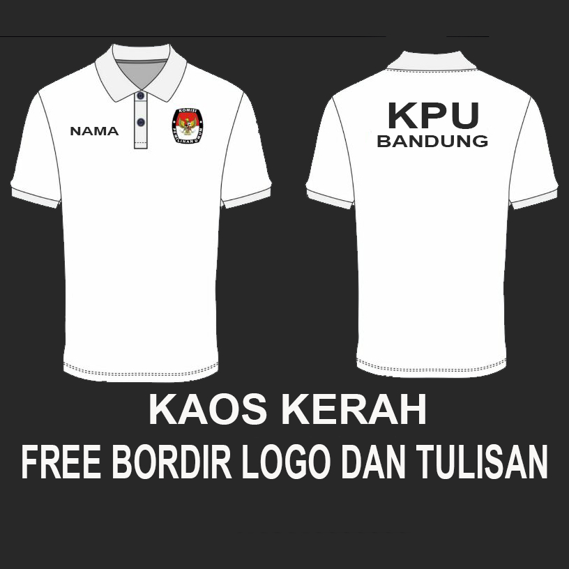 Jual Custom Satuan Kaos Polo Kerah Shirt Custom Design Logo Sendiri
