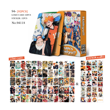 Jual (BBT17)LOMO CARD {92/30PCS} PACK PHOTOCARD JUJUTSU NO KAISEN LOMO ...
