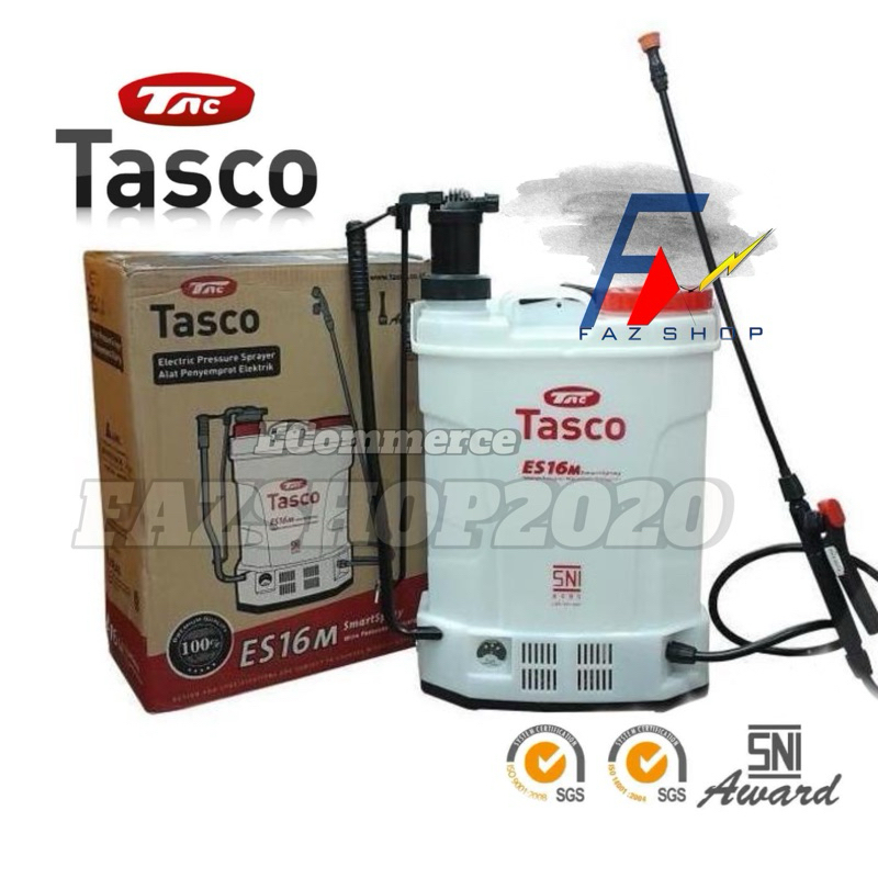 Jual tangki tengki sprayer elektrik manual TASCO ES16M 2in1 | Shopee ...