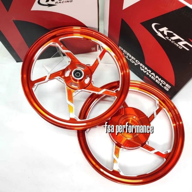 Jual VELG KTC RACING PIVOT TWO TONE BEAT SCOOPY VARIO 110 VARIO 150/125 ...