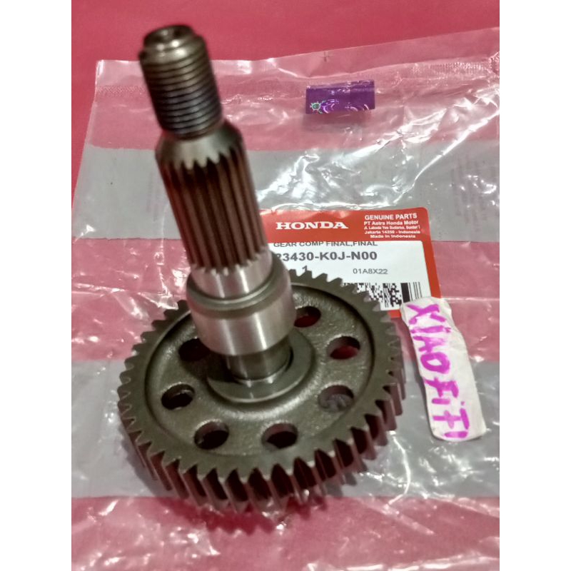 Jual gigi rasio Genio ,beat eco ,deluxe, beat street new led,Scoopy new ...