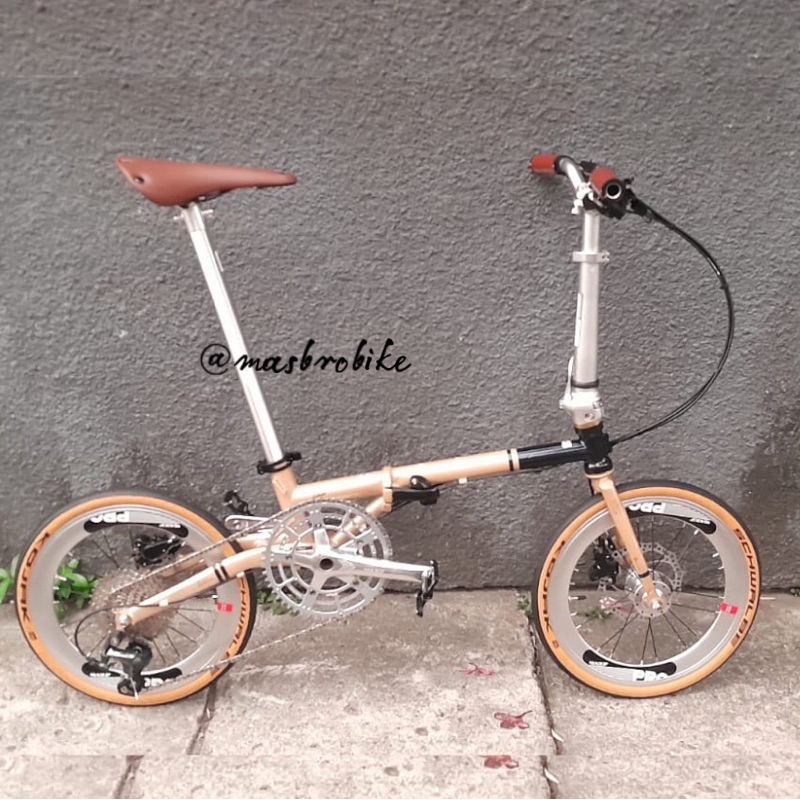 Jual sepeda lipat fnhon gust 16 inch new Rakit part Silver | Shopee ...