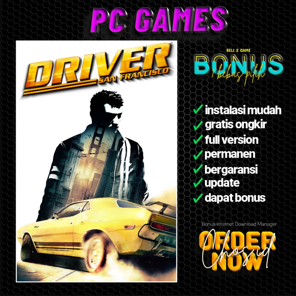 Jual Driver San Francisco | Game PC - Laptop | Shopee Indonesia