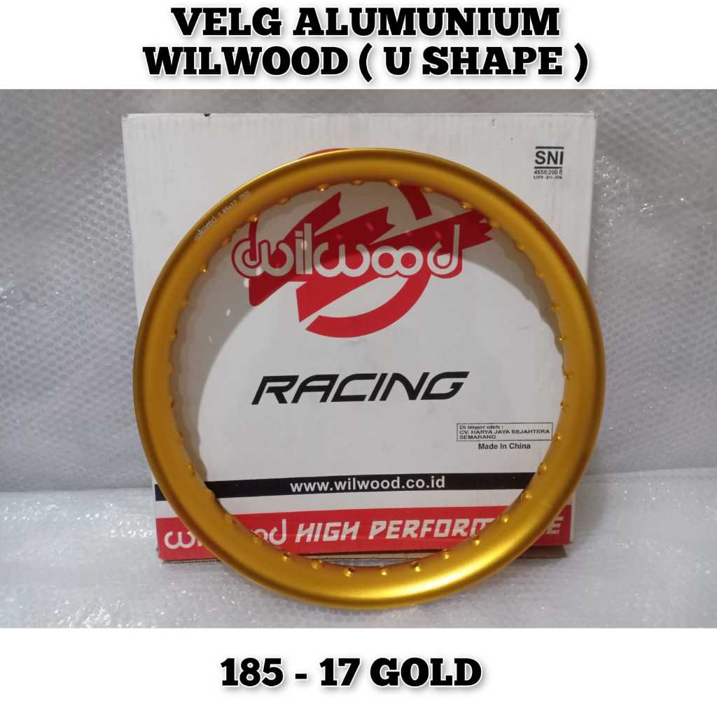Jual Velg jari jari ring 17 Wilwood U Shape Tapak Lebar | Shopee Indonesia
