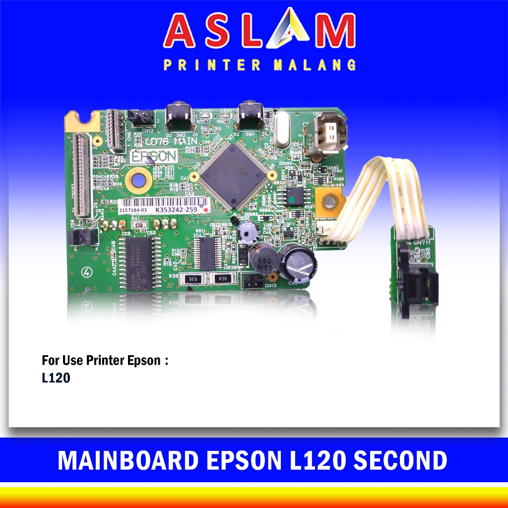Jual Main PCB Assy Epson L120 L121 Board Printer Epson L120, Mainboard ...