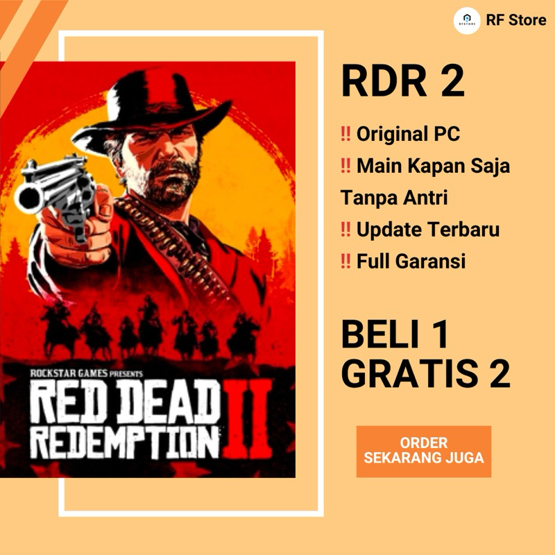 Jual Red Dead Redemption 2/ RDR 2 Original Game PC | Shopee Indonesia