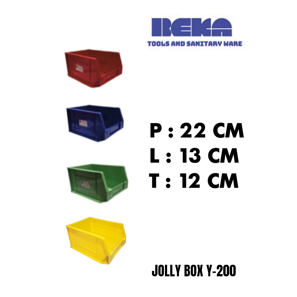Jual Jolly Box 200 / Keranjang Susun / Keranjang Sparepart / Perkakas ...