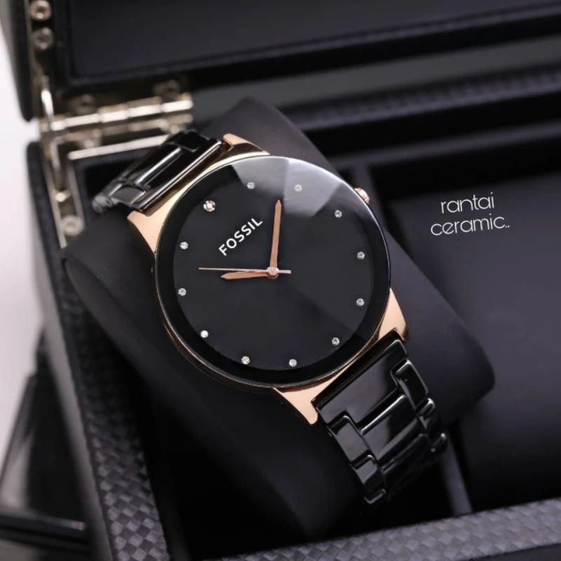 Jual JAM TANGAN WANITA DEWASA RANTAI MODEL KERAMIK ELEGAN KEKINIAN ...