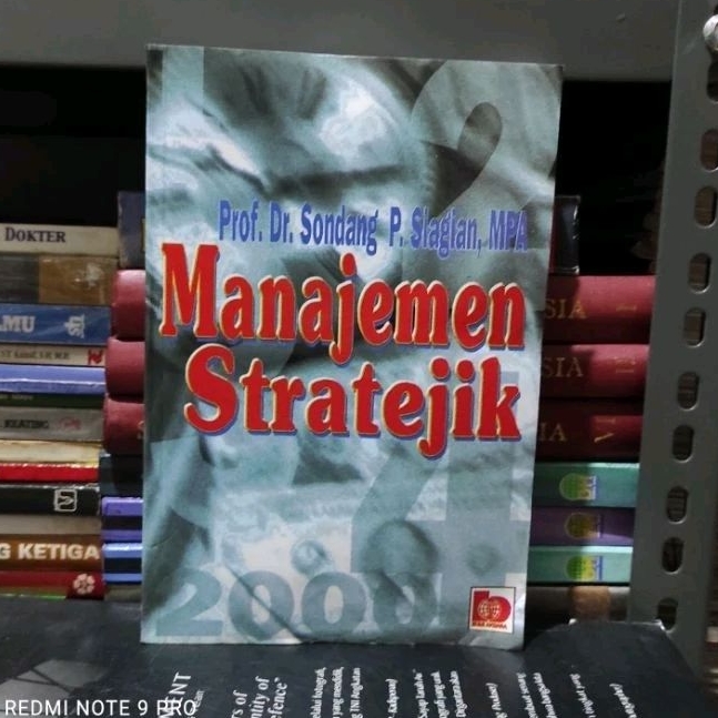 Jual Buku Original Manajemen Stratejik Prof Dr Sondang P Siagian, MPA Bekas | Shopee Indonesia
