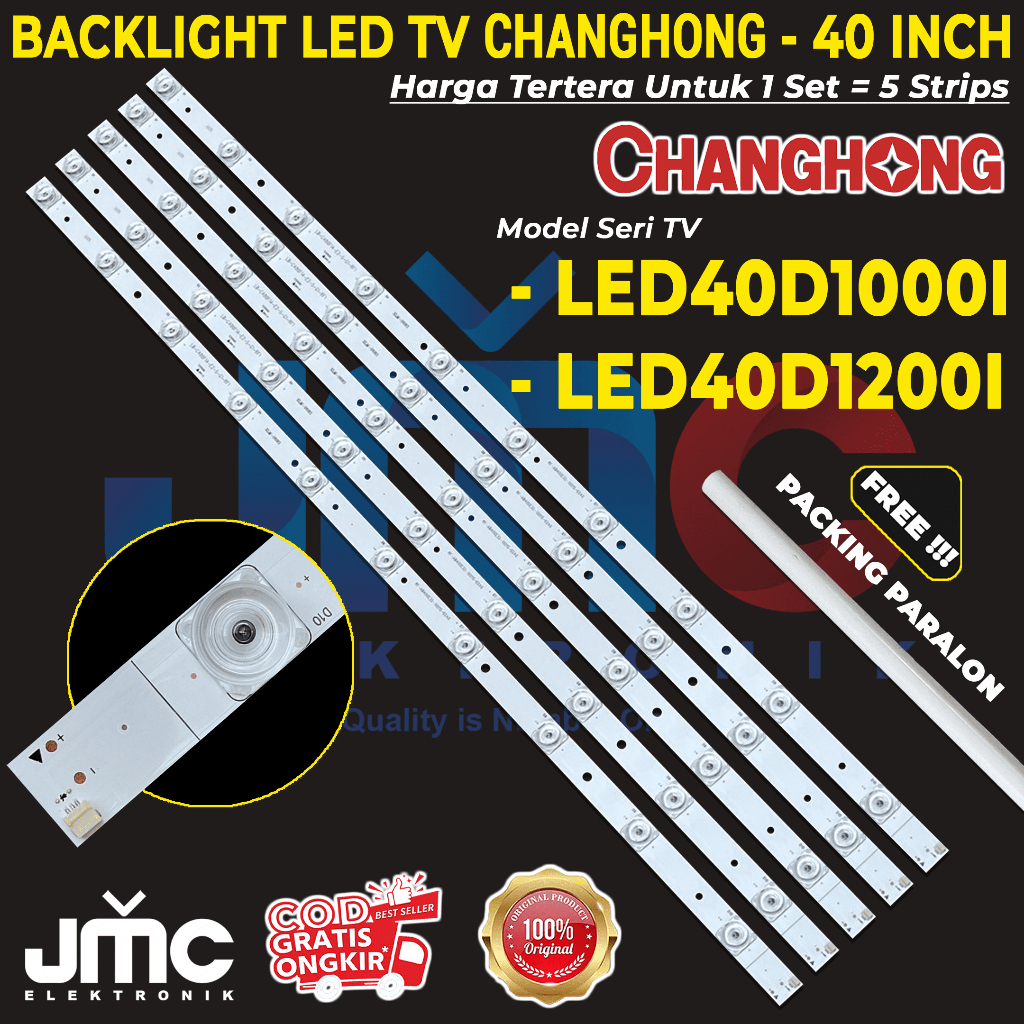 Jual Backlight TV Changhong 40 Inch LED40D1000 LED40D1200 40D1000 40D1200 | Shopee Indonesia