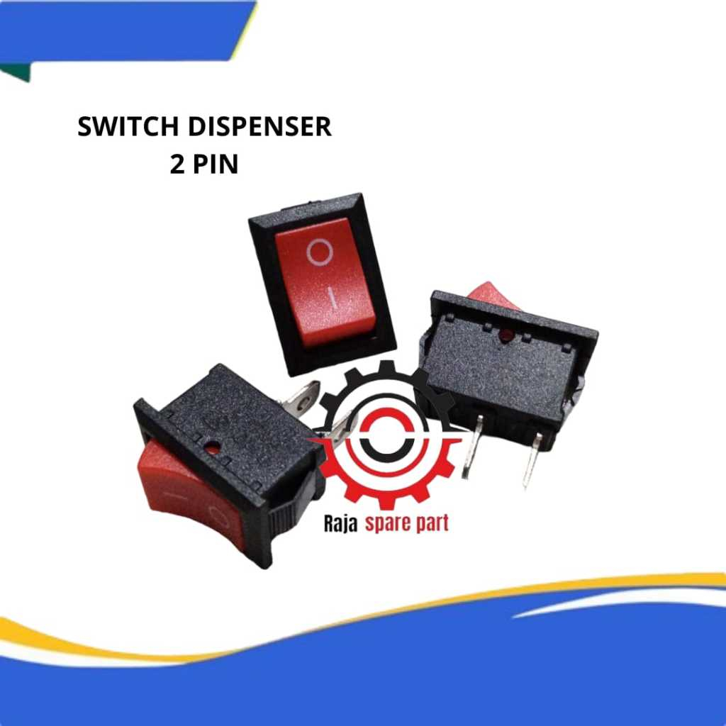 Jual SWITCH SAKLAR DISPENSER / SWITCH DISPENSER 2 KAKI ON OFF | Shopee ...