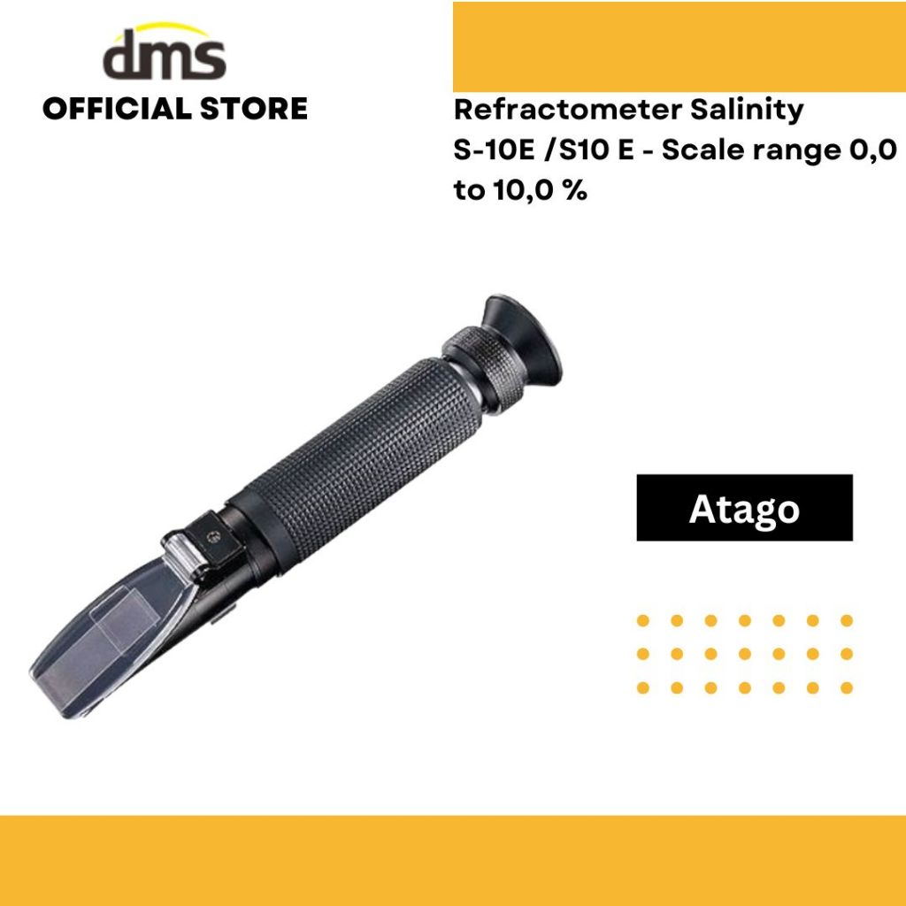 Jual Refractometer Salinity S-10E Atago | Shopee Indonesia