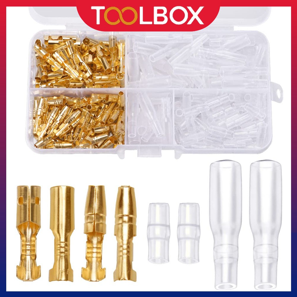 Jual TOOLBOX 120/240/600pcs Skun Kabel Motor/Soket Kabel Motor Terminal ...