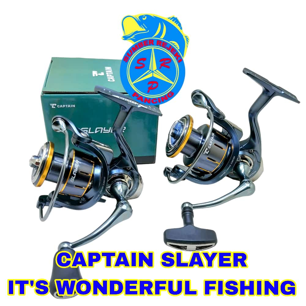 Jual Reel Captain Slayer 1000 2000 3000 4000 Power Handle | Shopee ...