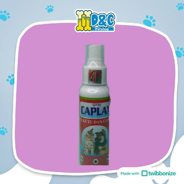 Jual CAPLAX SPRAY 120 ML - OBAT SEMPROT ANTI CAPLAK KUTU TUNGAU ANJING ...