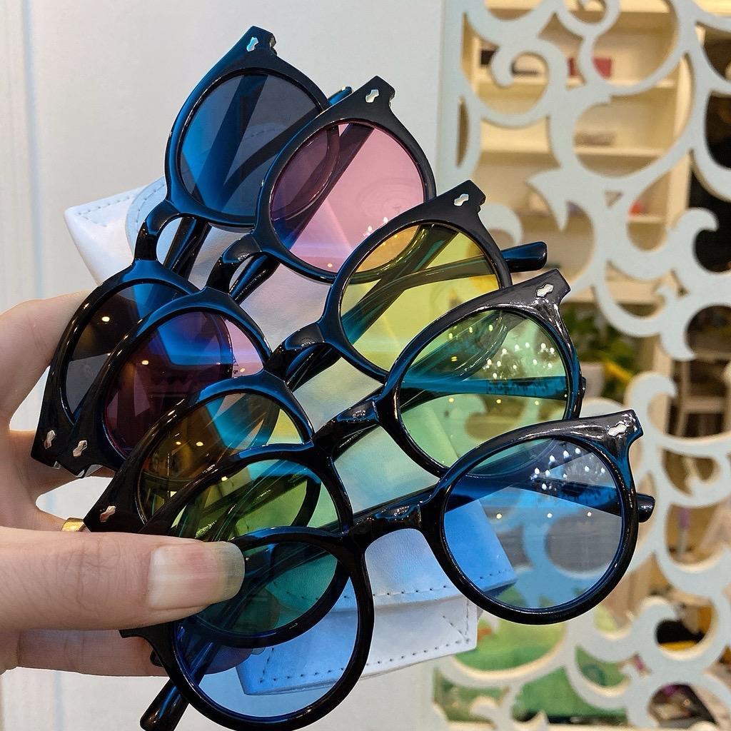 Jual WD Kacamata Wanita Pria Optik Anti Sunglass Dengan Korean Fashion ...