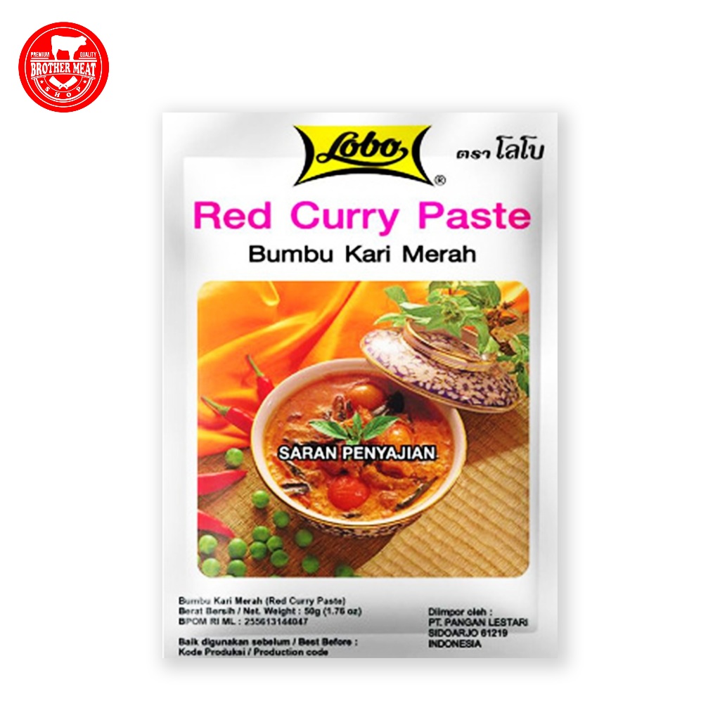 Jual Lobo Red Curry Paste 50gr | Shopee Indonesia