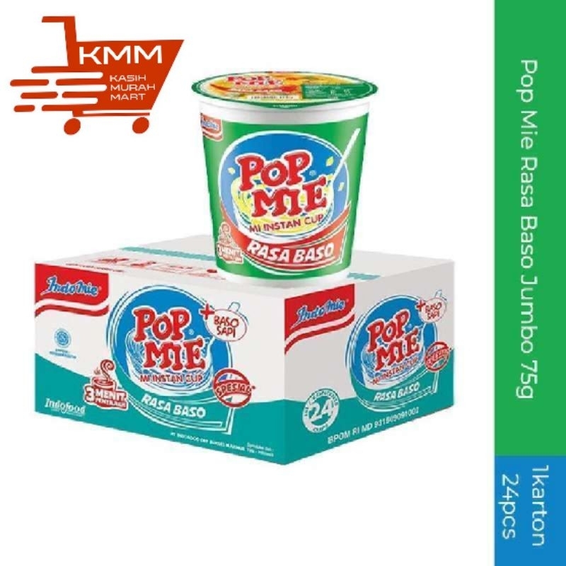 Jual POP MIE BASO 1 DUS ISI 24 PCS | Shopee Indonesia