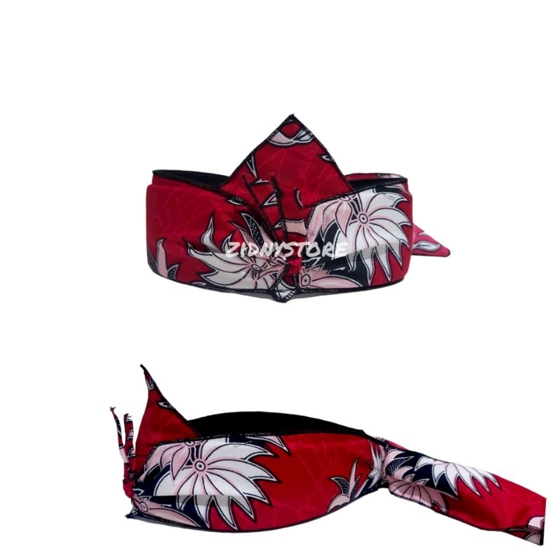 Jual Ikat Kepala Tradisional Batik Sunda Iket Sunda Totopong Bunga ...