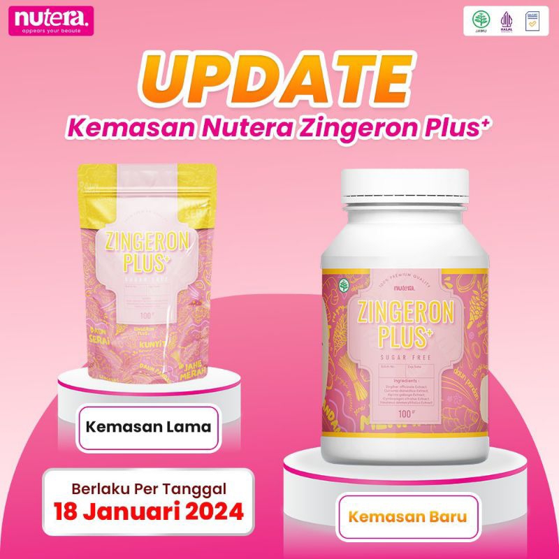 Jual Paket herbal nutera zingeron plus | Shopee Indonesia