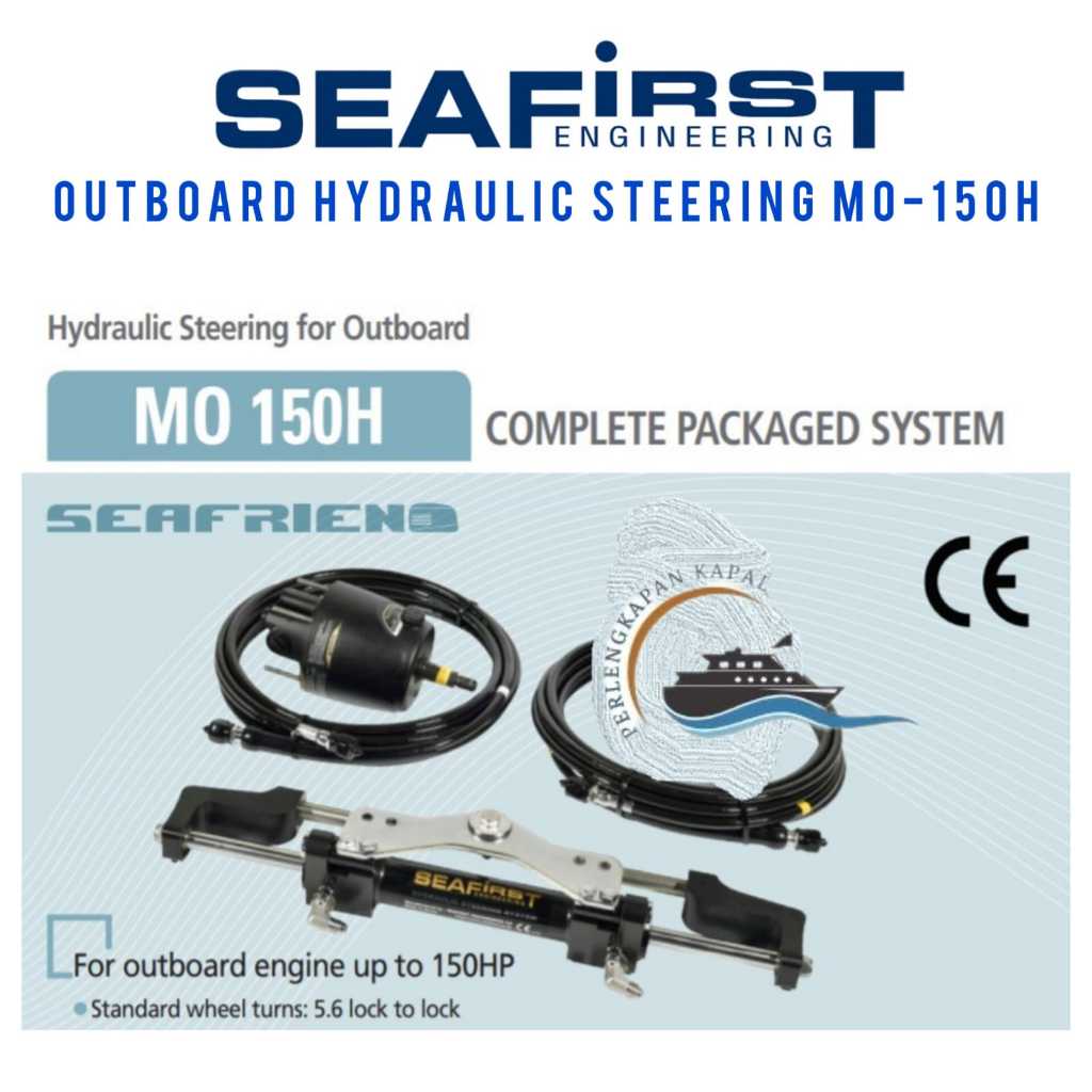Jual Setir Hidrolik Mesin Outboard Seafirst MO150H / Seafirst Hydraulic ...
