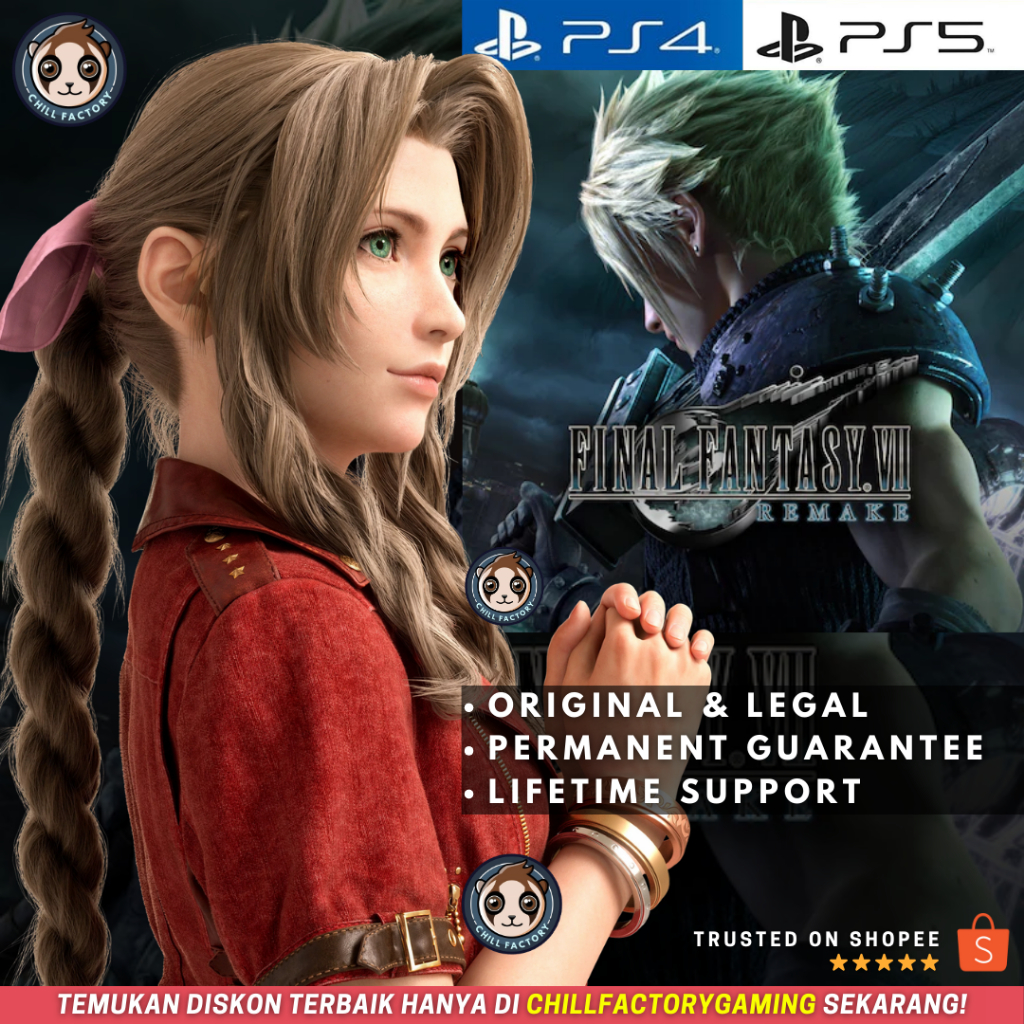 Jual Final Fantasy VII Remake PS4 PS5 | Shopee Indonesia