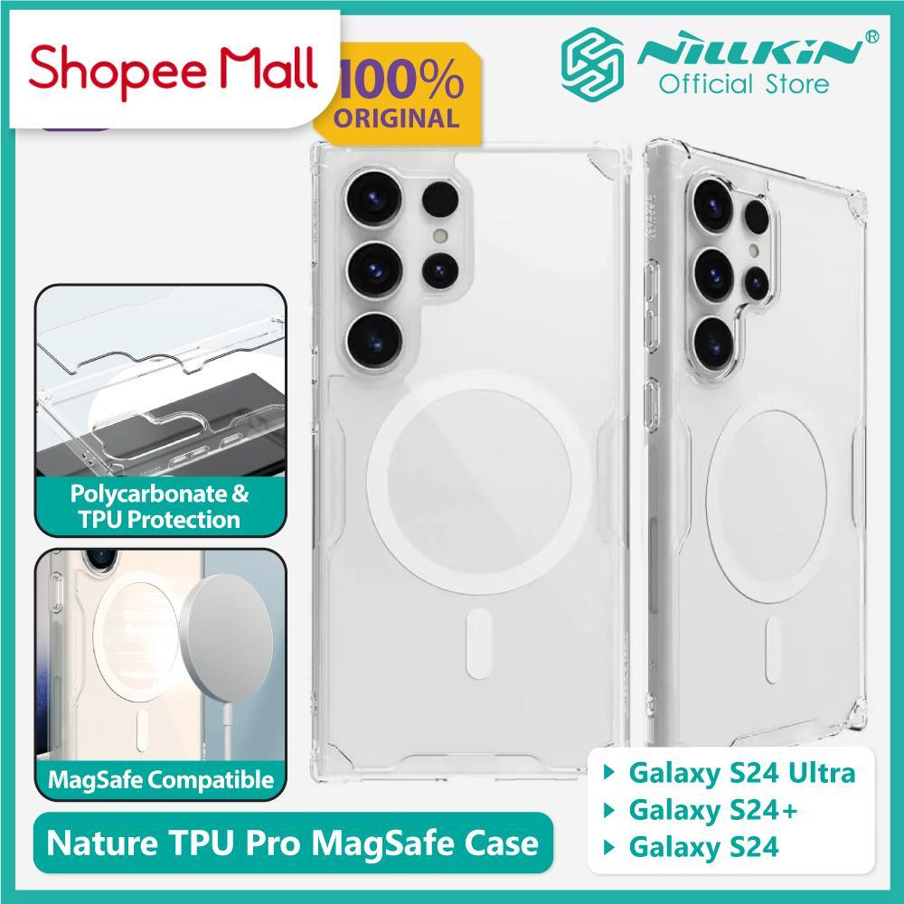 Jual Case Samsung Galaxy S24 Ultra / S24+ Plus / S24 Nillkin Nature TPU Pro Magnetic MagSafe ...