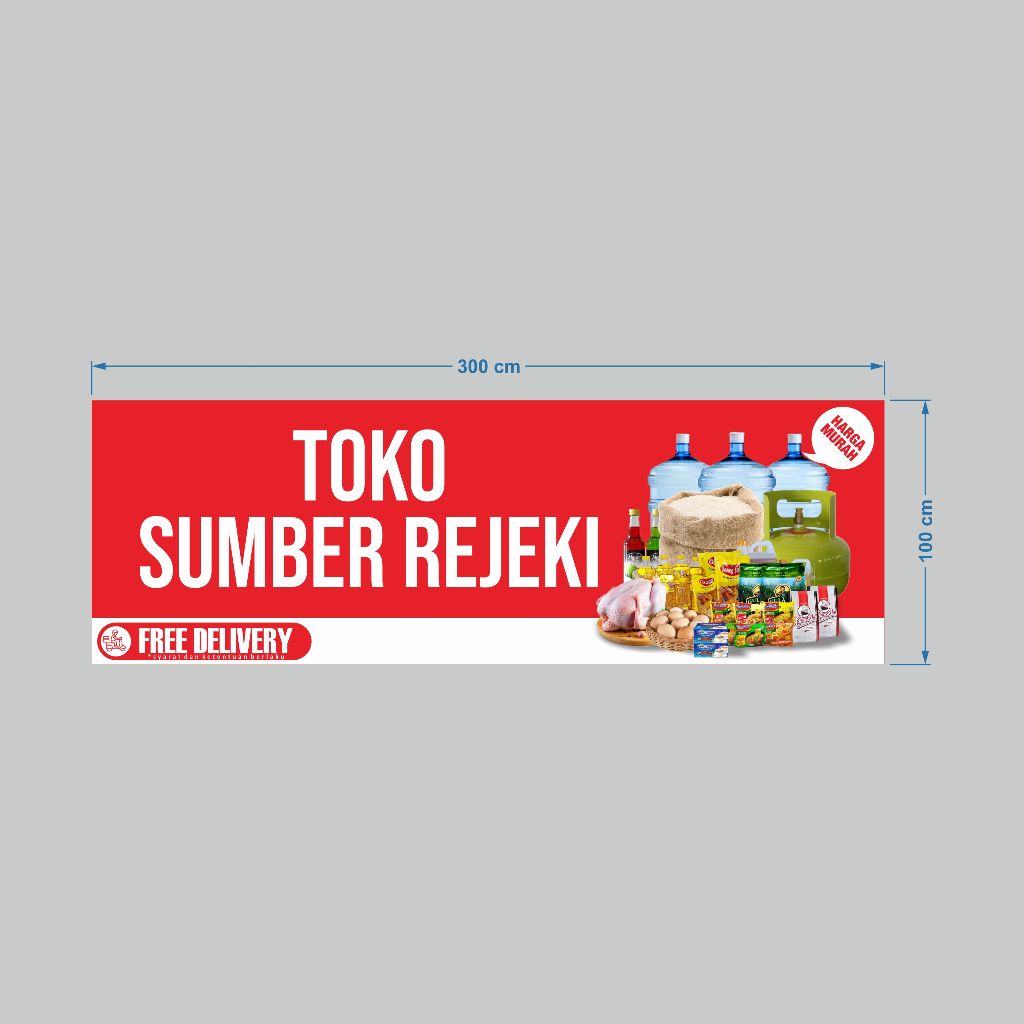Jual BANNER SEMBAKO - BANNER KELONTONG - SPANDUK TOKO - SPANDUK WARUNG ...