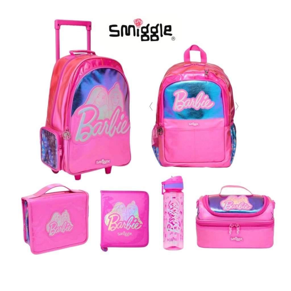 Jual Smiggle Barbie Tas Anak Sekolah Ransel Backpack Luncbag Tempat ...