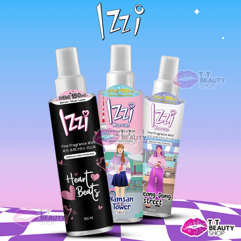 Jual IZZI Korean Fine Fragrance Mist 150ml | TnT Beauty Shop | Shopee ...