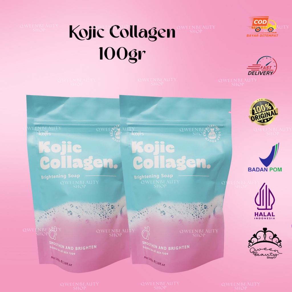 Jual (ADA BUNDLING!!) KOJIS KOJIC COLLAGEN BRIGHTENING SOAP SMOOTHEN ...