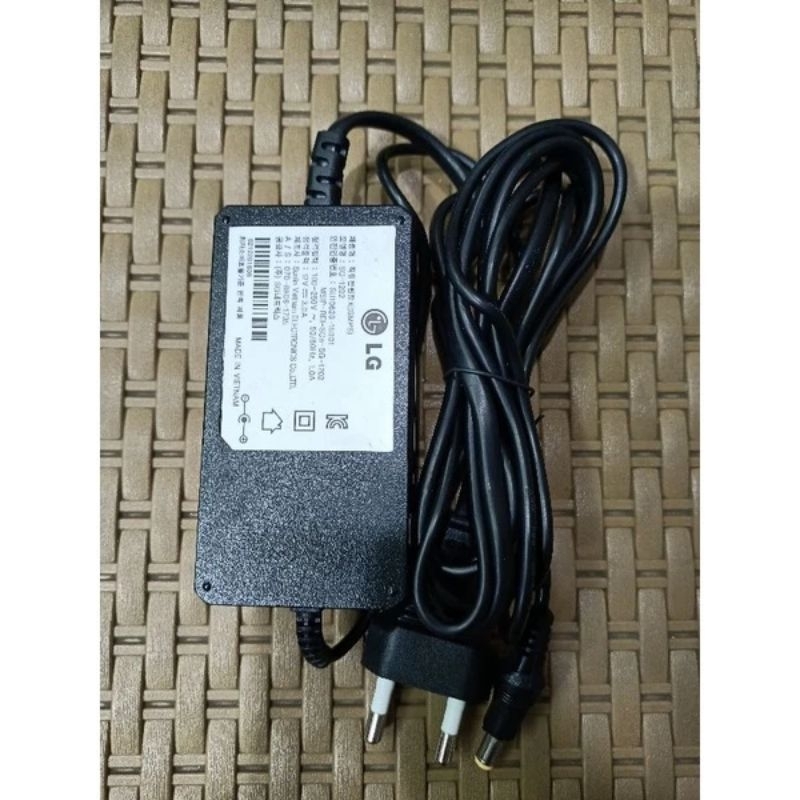 Jual Adaptor LG 12V 3A 12 Volt 3 Ampere Real Murni Power Supply ...