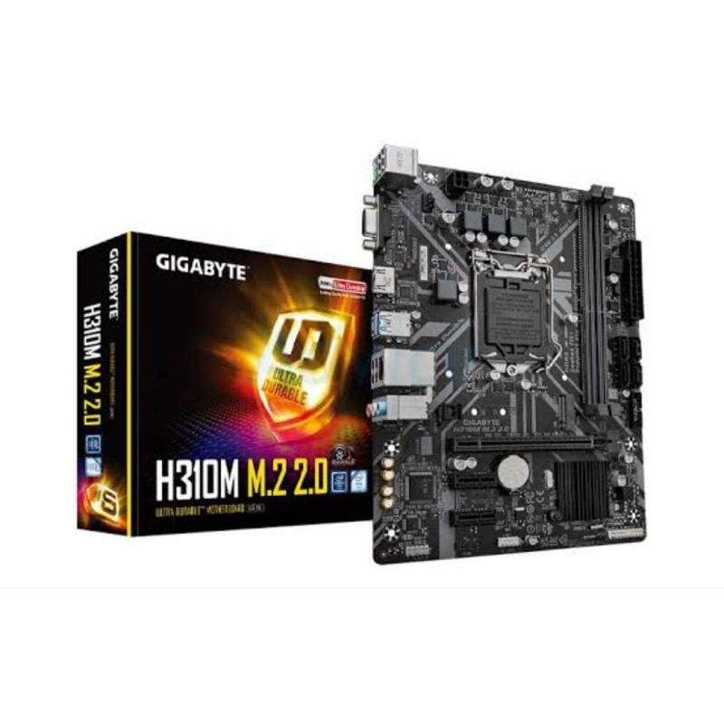 Jual MOTHERBOARD GIGABYTE H310M M2 SOCKET LGA 1151 GEN 8 GEN 9 | Shopee Indonesia