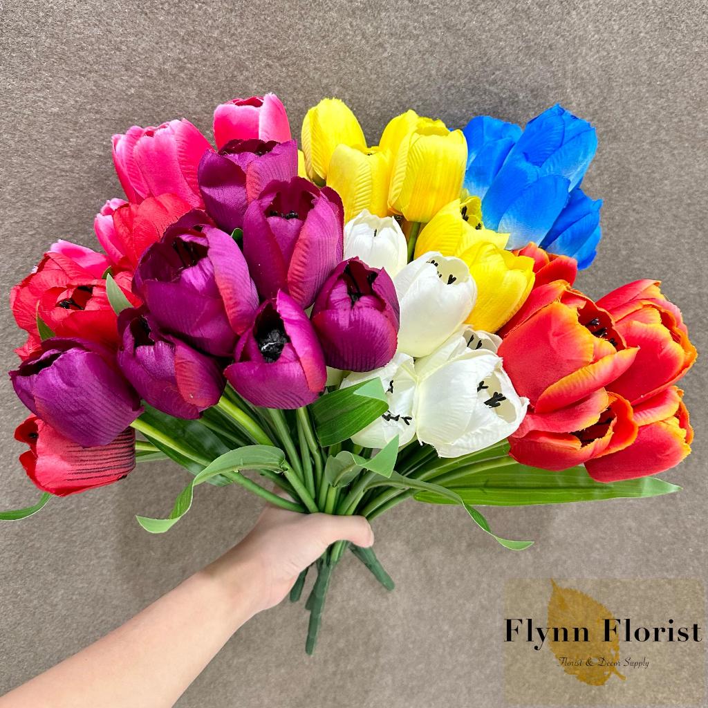 Jual Bunga Tulip Premium Cabang 9 (Satuan) Bunga Dekorasi Artificial ...