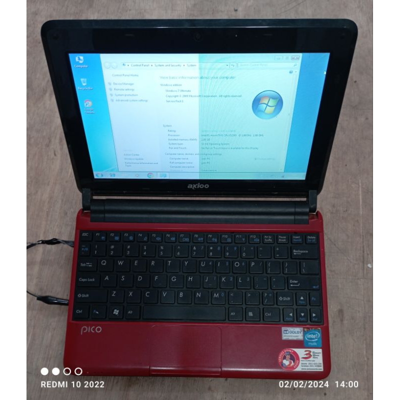 Jual Notebook Axioo pico W217CU/CJM DDR3 | Shopee Indonesia