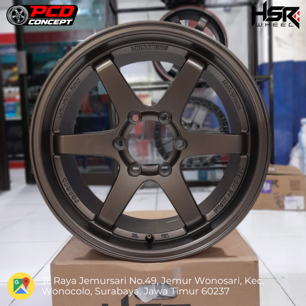 Jual VELG MOBIL PAJERO DMUX TRITON RING 18 TE37 VOLCK RAYS PCD 6X139,7 ...