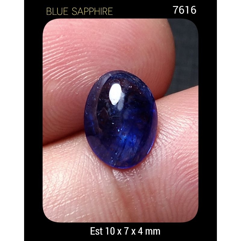 Jual 7616 Batu Blue Sapphire | Shopee Indonesia
