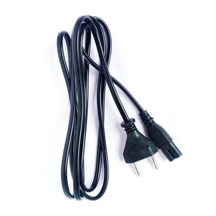 Jual KABEL POWER 2PIN MODEL SEGI DELAPAN KABEL 2 PIN | Shopee Indonesia