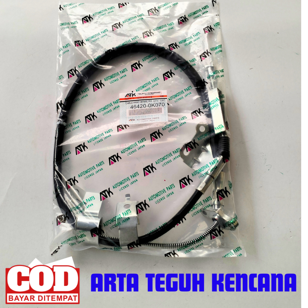 Jual Cable hand brake innova belakang kanan kabel rem tangan ATK ...