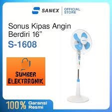 Jual Sonus BY Sanex Stand Fan 16 Inch S 1608 | Shopee Indonesia