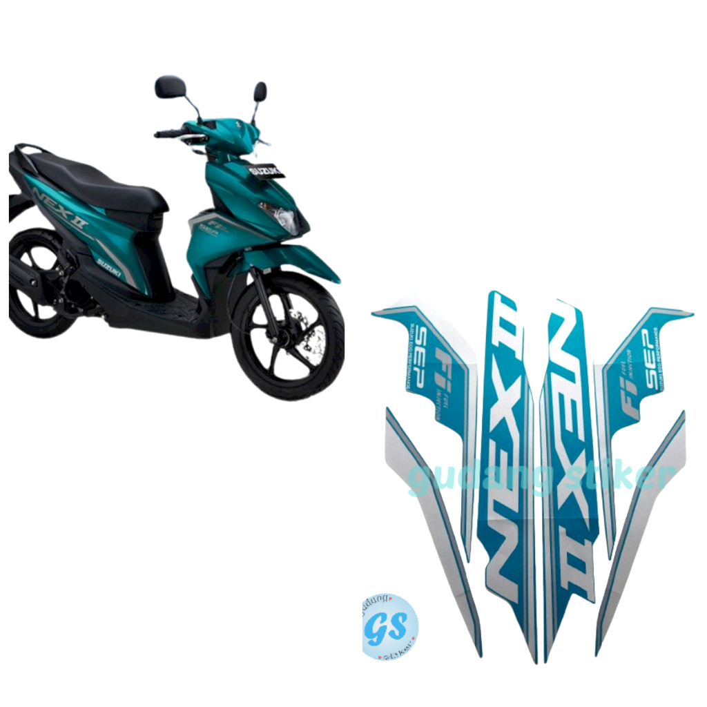 Jual STICKER STRIPING LIST BODI POLET MOTOR SUZUKI NEX II FI 2019 2020 ...