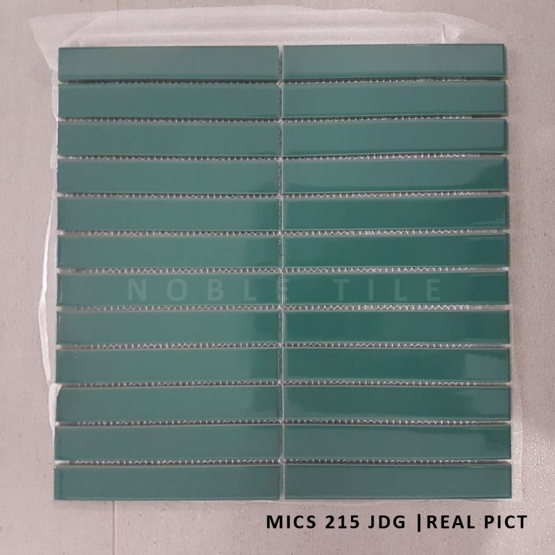 Jual Mosaik Keramik Lantai/ Dinding/ Backsplash motif stripes/ Garis ...