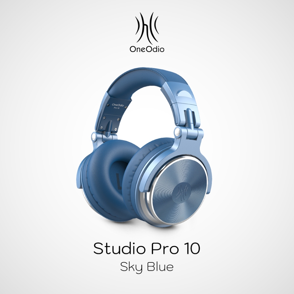 Jual OneOdio Studio Pro 10 Over Ear Wired DJ Headphones - Sky Blue ...