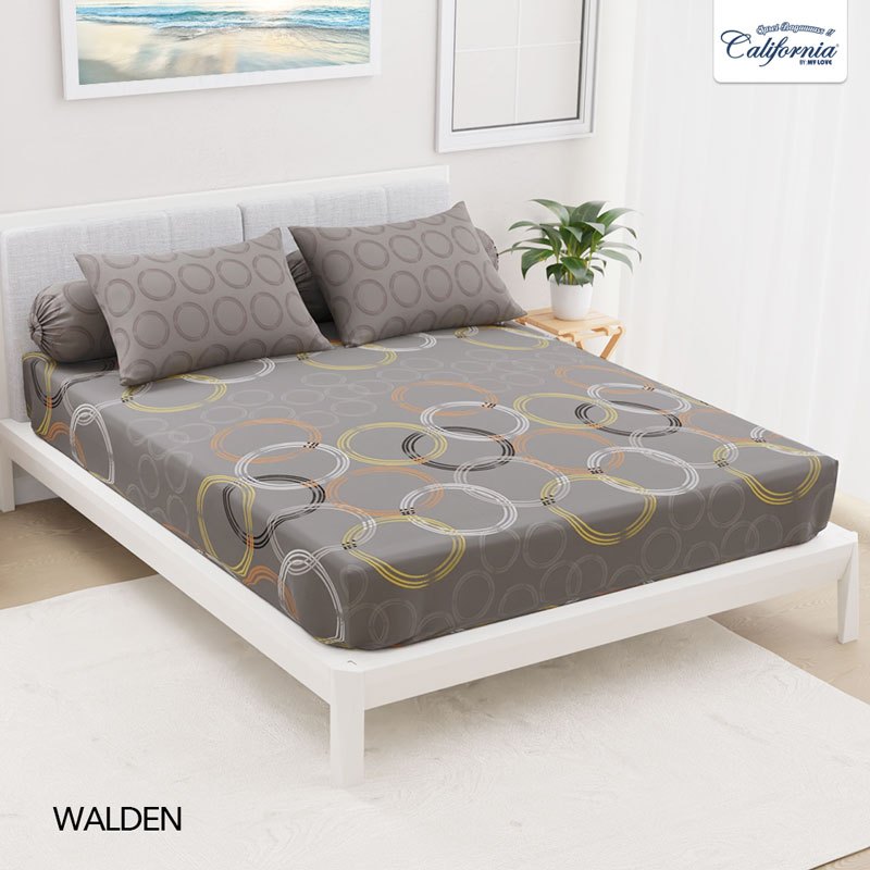 Jual CALIFORNIA Sprei Fitted Walden | Shopee Indonesia