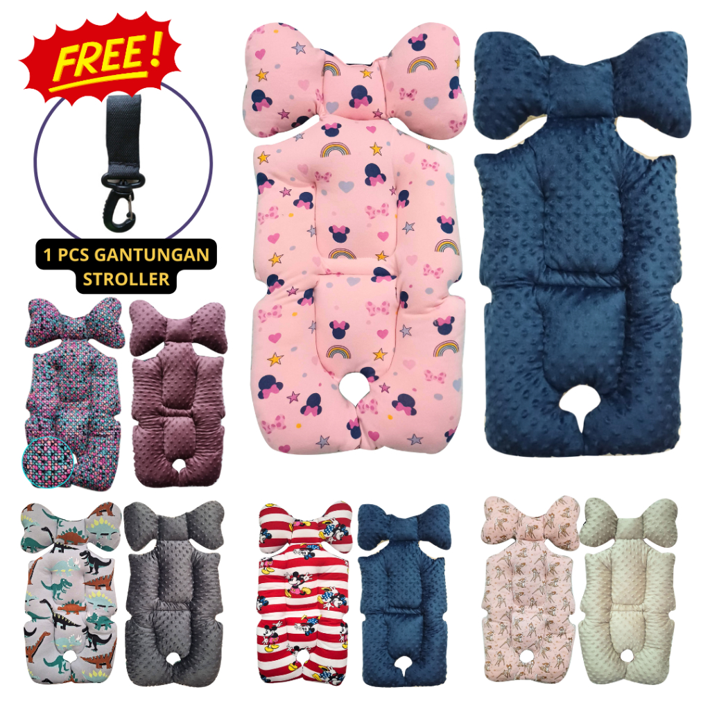 Jual Alas STROLLER PAD KAOS Co Minky lembut SPECIAL EDITION stroler ...