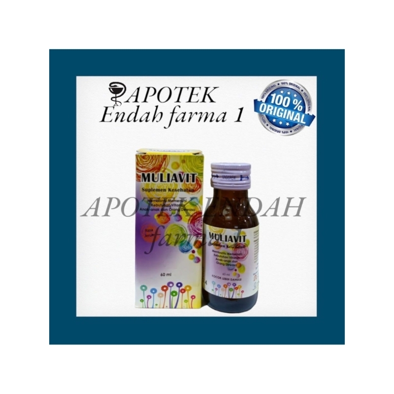 Jual MULIAVIT SIRUP multivitamin untuk anak | Shopee Indonesia