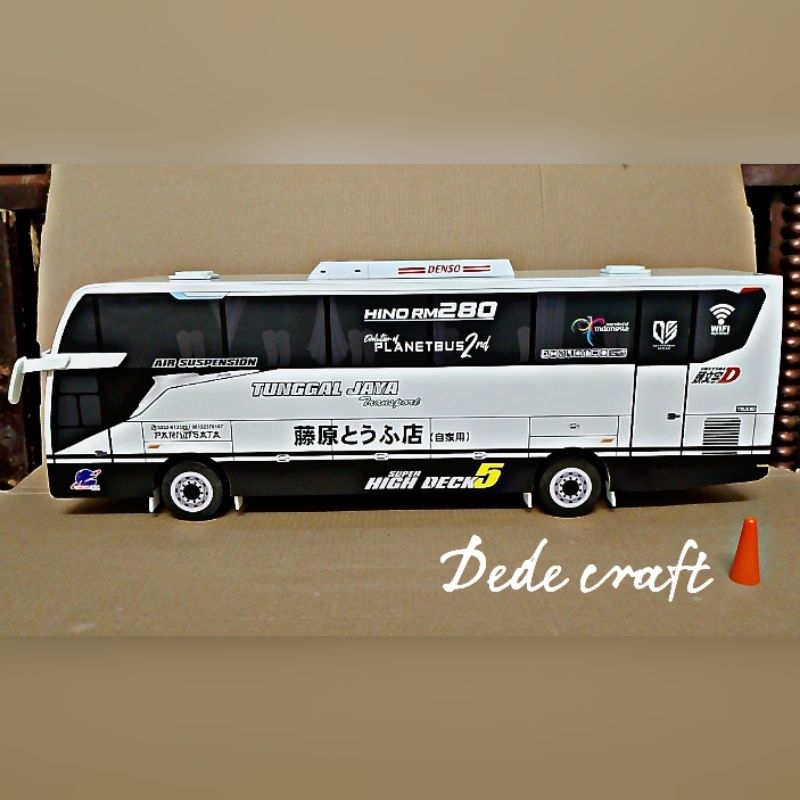 Jual Miniatur Bus PO TUNGGAL JAYA KIDS PANDA New Jetbus5 SHD | Shopee ...