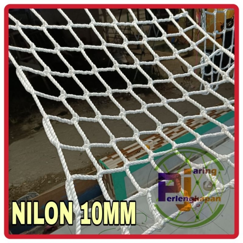 Jual jaring outbound nilon 10mm/jaring Hammock/climbing/safety net ...