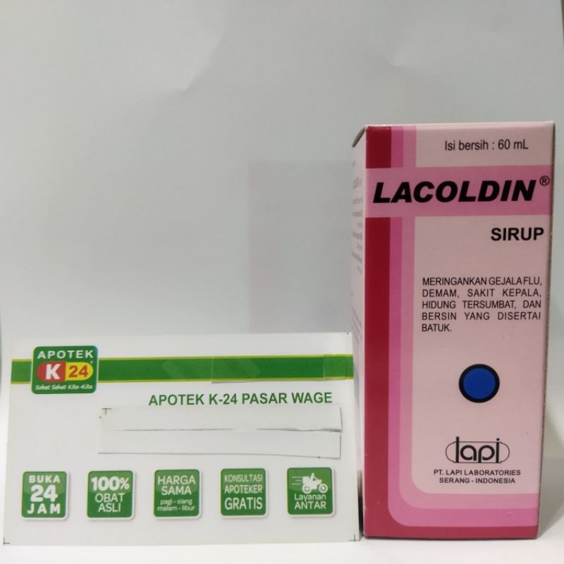 Jual Lacoldin Sirup 60ml (per Botol) | Shopee Indonesia