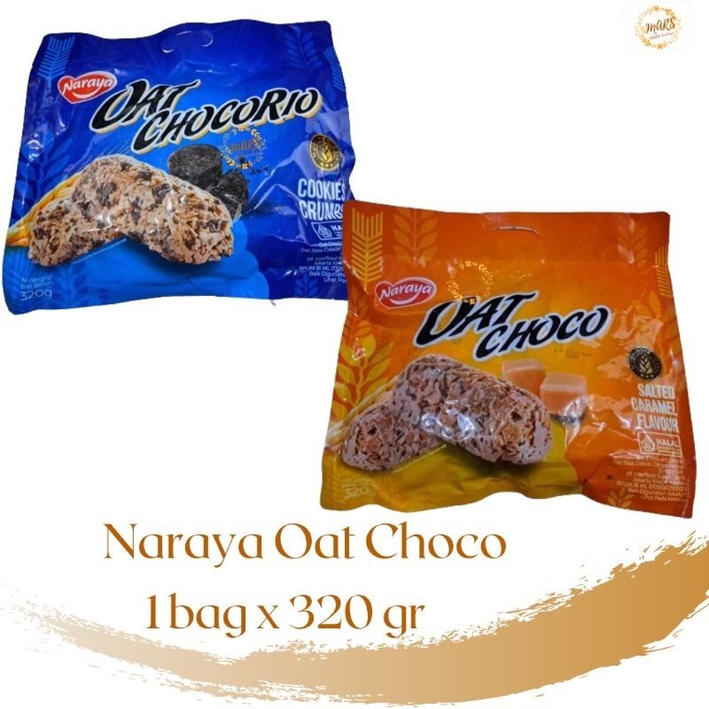 Jual Naraya Oat Chocorio Cookies Crumbs 320 gr | Shopee Indonesia